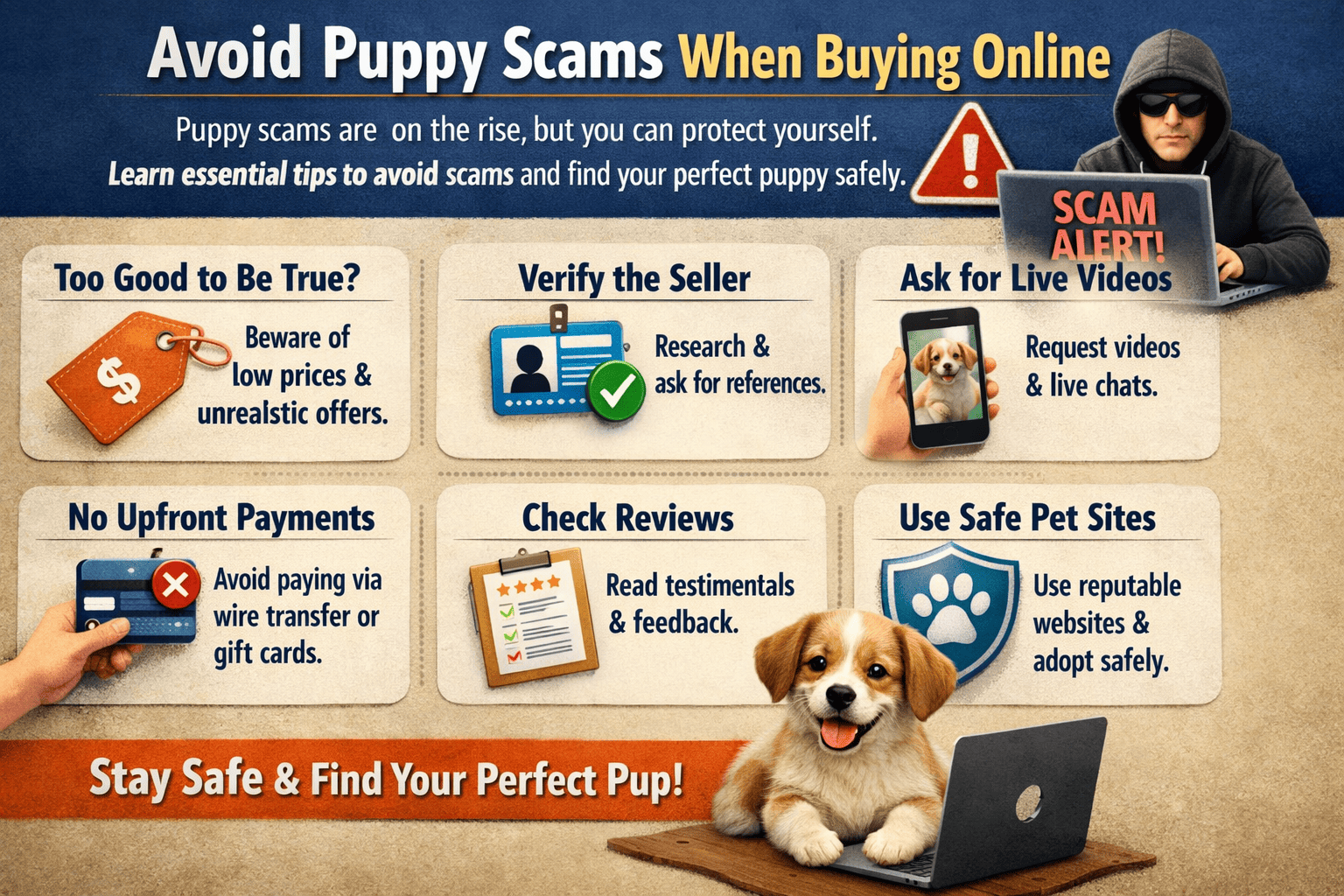 Avoid Puppy Scams: Essential Tips for Safe Online Buying
